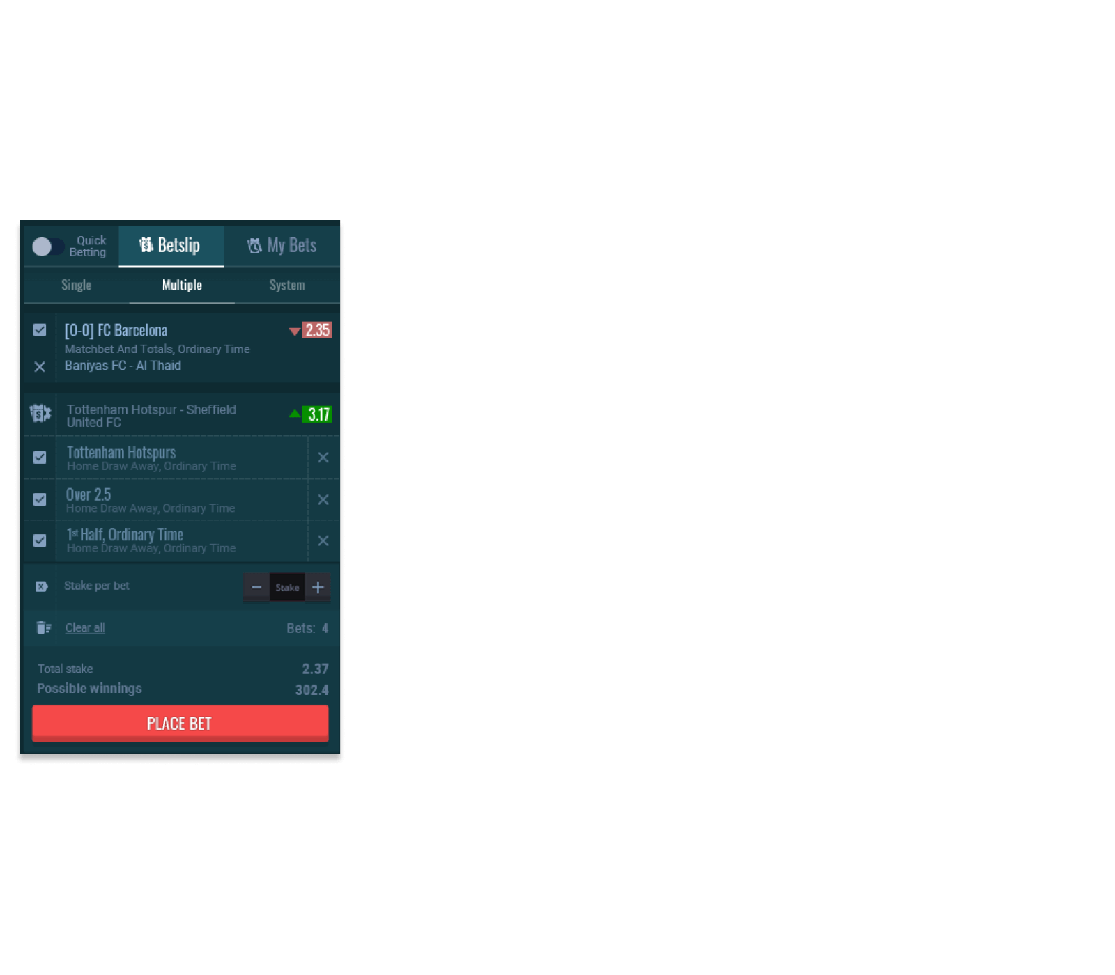 Sports Betting Widgets - Football, Basketball, Tennis, Cricket ...